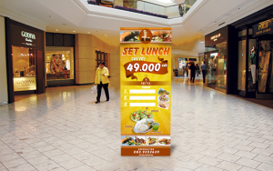 Thiết kế Standee và Hỏi đáp chuyên về standee hôm nay